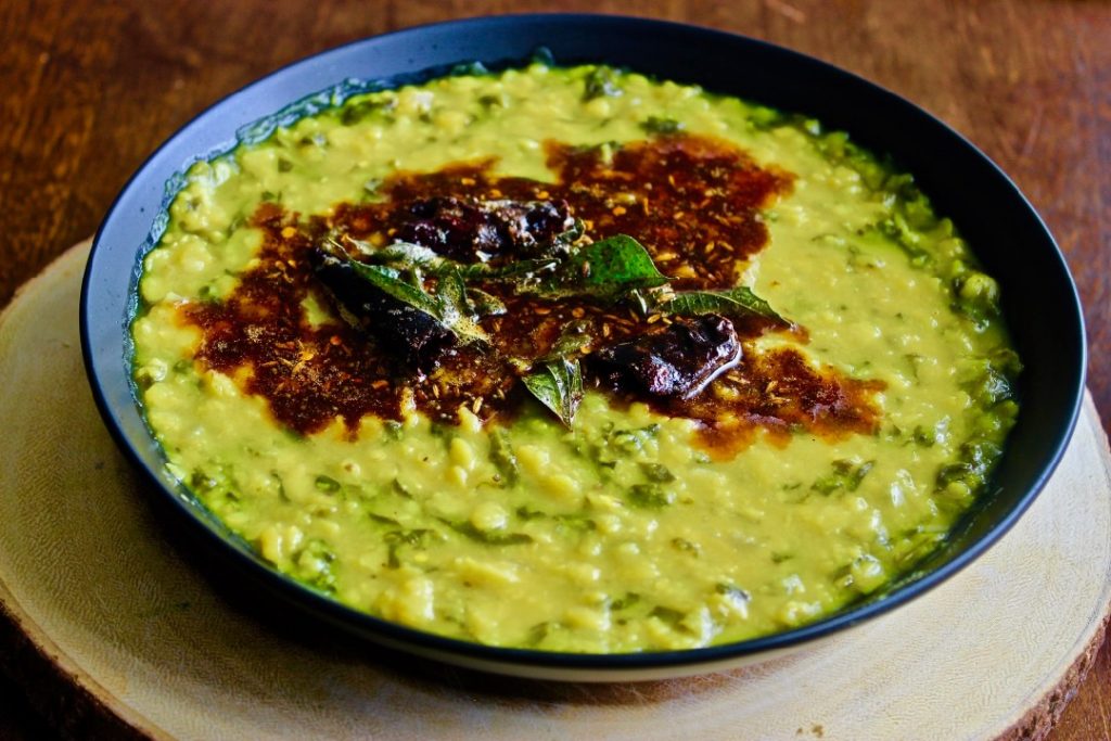 Spinach dal